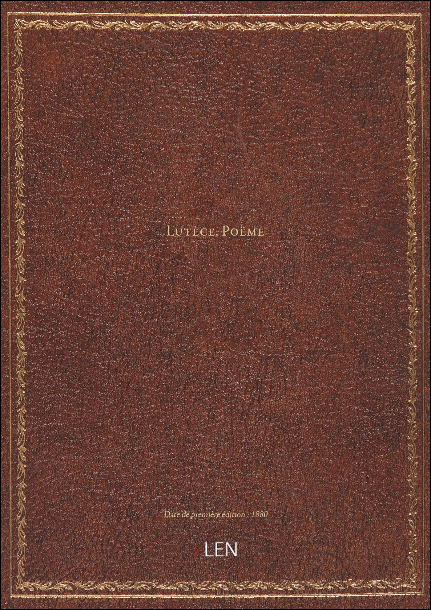 Lutèce. Poëme | Les editions du net